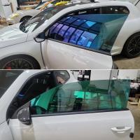 China 18% VLT Chameleon Purple to Green Window Tint for Car Side Window Solar Protection Sunscreen Film Sticker Foils for sale