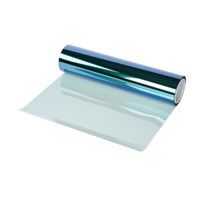 China Factory Original Price Direct Sale Durable Visible Light Transmission Blue Colour Car Window Film Glass for sale