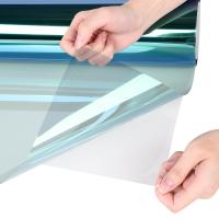 China Factory Original Price Direct Sale Durable Visible Light Transmission Blue Colour Car Window Film Glass for sale