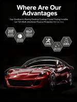 China TPU 7.5mil Clear PPF High Quality Self-Healing Anti-Scratch High Gloss Hydrophobic Paint Protection Film 5 Year Warranty for sale