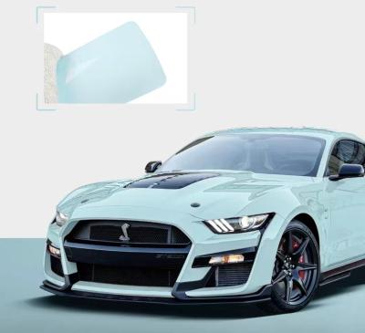 China TPU Crystal Glacier Blue Car Wrap Film PET Heat Self-Healing Anti-Scratch Hydrophobic Auto Paint Protection Film for sale