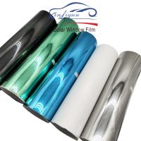 China Privacy protection Control Solar Anti Heat Super Glossy Light Bule Tinted Window Car Film for Automobile Windshield for sale