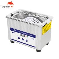 China Eyeglasses Jewelry PCB Skymen Ultrasonic Cleaner Degas Sweep 0.8L LCD Display for sale