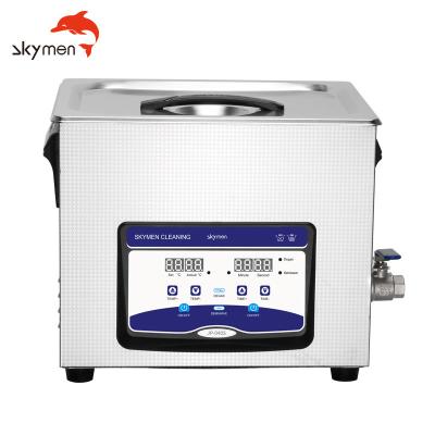 China Digital Control 10 Liter Ultrasonic Cleaner SUS304 Tank For Metal Parts Hardware Parts for sale