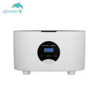 China Skymen Classic White Household Ultrasonic Cleaner 600ml ABS SUS 304 For Jewelry for sale