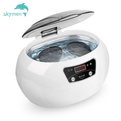 China 600ml 40Khz Household Portable Ultrasonic Cleaner Durable ABS Enclosure SUS304 Tank for sale