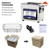China Skymen JP-020S 3.2L Benchtop Ultrasonic Cleaner 120W Vinyl Record Ultrasonic Cleaner for sale