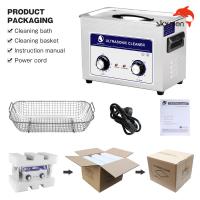 China Engine Parts Ultrasonic Automotive Parts Cleaner 4.5L 80w SS Basket for sale