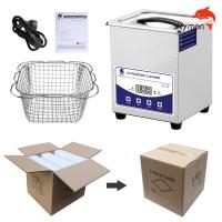 China 2L 60W Lightweight Ultrasonic Hand Cleaner Mechanical Timer For Contact Lenses Cleaning for sale