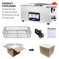 China Skymen 22L Industrial Ultrasonic Cleaning Machine Bench Top Timer adjustable for sale