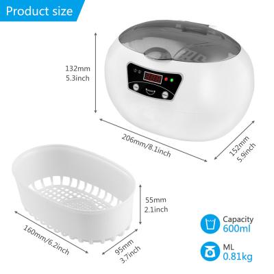 China L150*W95*H45mm 42kHz Ultrasonic Jewelry Cleaning Machine for sale