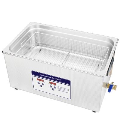 China 22L Ultrasonic Cleaning Machine with Digital Timer adjustable for Throttle Cleaning Spare Parts Clean for sale