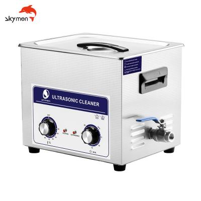 China 10L Mechanical timer Ultrasonic Cleaner for Cleaning test tube beakers and Laboratory use for sale