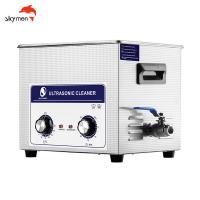 China 10L Mechanical timer Ultrasonic Cleaner for Cleaning test tube beakers and Laboratory use for sale