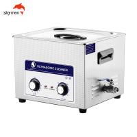 China 15L Ultrasonic table Cleaning Machine with mechanical timer for  Nozzle Cleaning and Car Parts for sale