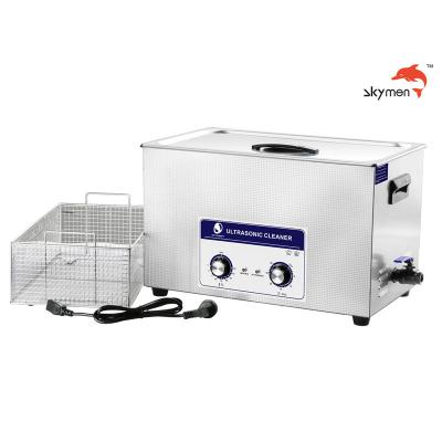 China Mechanical 30L 500W Ultrasonic Bath Sonicator for sale