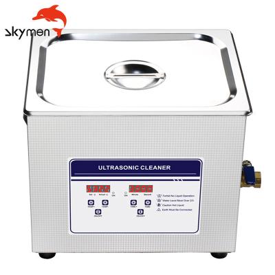 China SUS304 15liters 360w Ultrasonic Teeth Cleaner With Drainage for sale