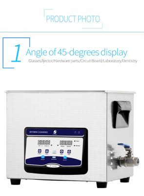 China 6.5L 240W Laboratory Ultrasonic Bath Cleaner For Widget for sale