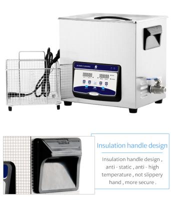 China Commercial 360watt 14.5L Tabletop Ultrasonic Cleaner for sale