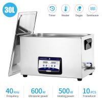 China 30L 600w 40kHz Bicycle Wheel Washing Machine for sale