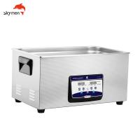 China 22L 480w Touch Key Digital Ultrasonic Cleaner Stainless Steel Tank Heating Function for sale