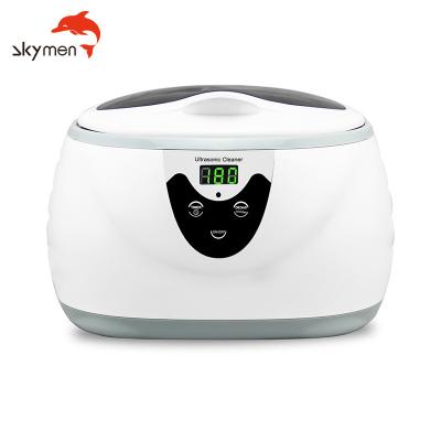 China Digital 40KHz Household 600ml Ultrasonic Jelwery watches Dental Eyeware Cleaner with Degas Function for sale