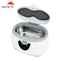 China Digital 40KHz Household 600ml Ultrasonic Jelwery watches Dental Eyeware Cleaner with Degas Function for sale