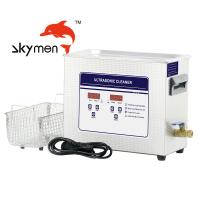 China Tabletop SUS304 240W 6.5L Ultrasonic Cleaner for sale