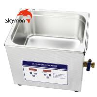 China 15L 060SUltrasonic table Cleaning Machine digital timer ultrasonic bath cleaner PCB parts ultrasonic cleaner for sale