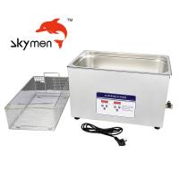 China High Frequency 30Liters Digital Ultrasonic Cleaner For Car Injector for sale