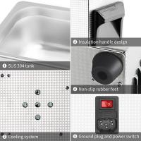 China SUS304 3.2l Skymen Ultrasonic Cleaner For Brush Glass for sale