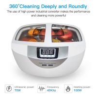 China 5  Time Settings 2500ml 70W Ultrasonic Cleaner Dental for sale