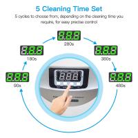 China 5  Time Settings 2500ml 70W Ultrasonic Cleaner Dental for sale