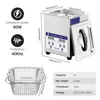 China Stainless Steel Tank 2000ml 220v Skymen Ultrasonic Cleaner for sale