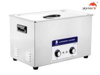 China 600W SUS304 30L Bench Top Ultrasonic Cleaner Mechanical Knob for sale