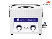 China Mechanical Control 180W 6.5L Lab Ultrasonic Cleaner 40KHz for sale