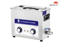 China Mechanical Control 180W 6.5L Lab Ultrasonic Cleaner 40KHz for sale