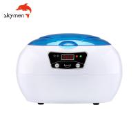 China Skymen 600ml 35W Jewelry and Glasses Household Ultrasonic Cleaner with 30min Timer for sale