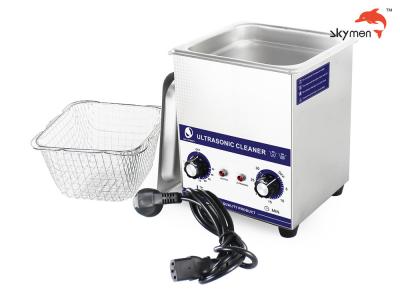 China Skymen 2L 60W 40KHz JP-010 Desktop Mechanical Ultrasonic Cleaner Stainless Steel for sale