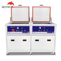 China 100L 2 Tanks 1500W Ultrasonic Parts Cleaner For Sonic Pcb for sale