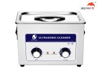 China Skymen 4.5L 1.19gal 180W 40KHz  Mechanical Ultrasonic Cleaner With Heater hardware for sale
