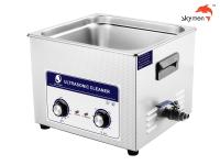 China Skymen 15L 360W 40KHz Mechanical Control Metal Parts Ultrasonic Cleaner for sale