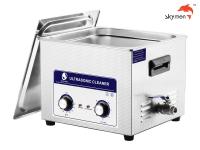 China Skymen 15L 360W 40KHz Mechanical Control Metal Parts Ultrasonic Cleaner for sale