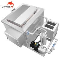 China 3600w 360L 95 Gallon SS Industrail Ultrasound Cleaner For Motor Auto Parts for sale