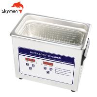 China Skymen 3.2L 120W Bench Top Digital Ultrasonic Cleaner With 30min Timer and Heater for sale