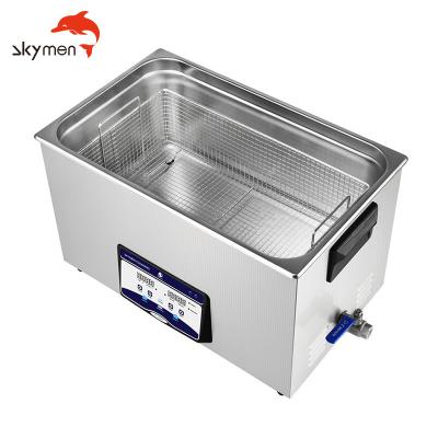 China 40kHz 8gallon Stainless Steel Ultrasonic Bath For Metal Parts 30L for sale