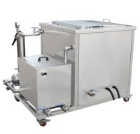 China 540L 28kHz Heat Exchanger Cleaning Tank 142 Gallon SS for sale