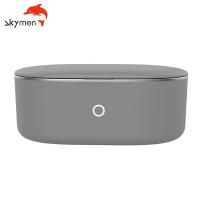 China USB Input 18W 500ml Portable Grey Professional Ultrasonic Jewelry Cleaner for sale