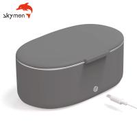 China USB Input 18W 500ml Portable Grey Professional Ultrasonic Jewelry Cleaner for sale