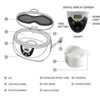 China Skymen 600ml Easy To Use Portable 40khz Ultrasonic Cleaner For Jewelry Watch Glasses for sale